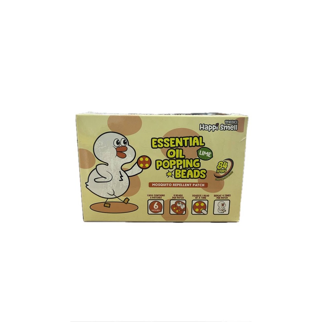 MEDICREW HAPPI SMELL ESSENTIAL OIL POPPING BEADS MOSQUITO REPELLENT ...