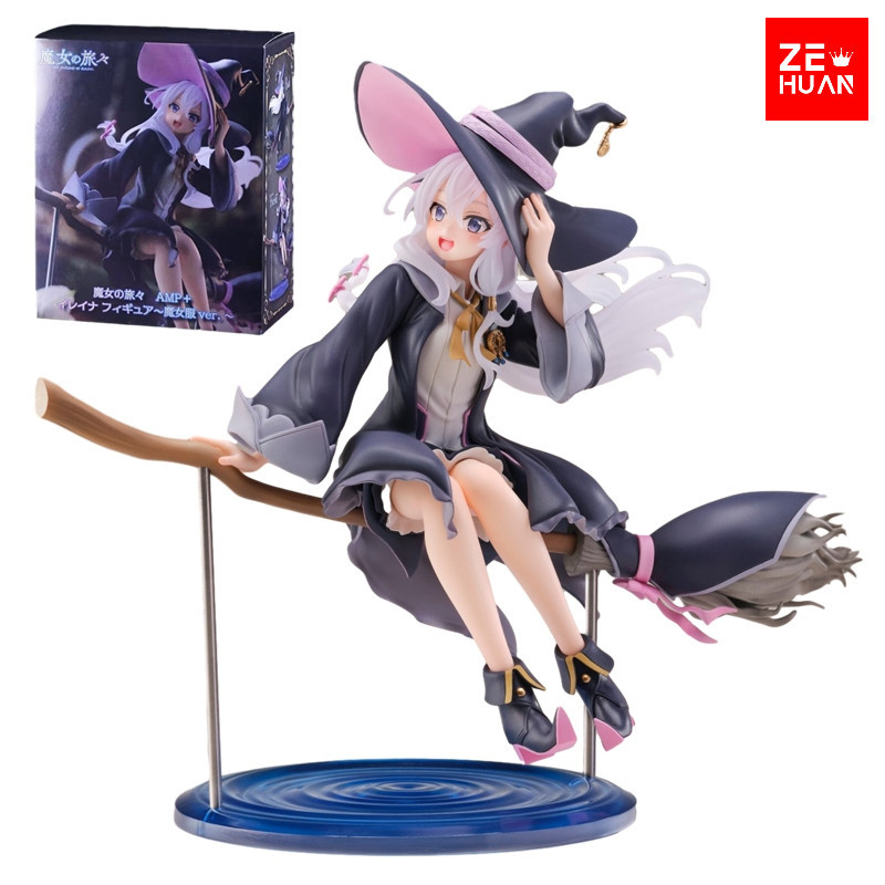 19cm Elaina Anime Figure Wandering Witch: The Journey of Elaina Action ...