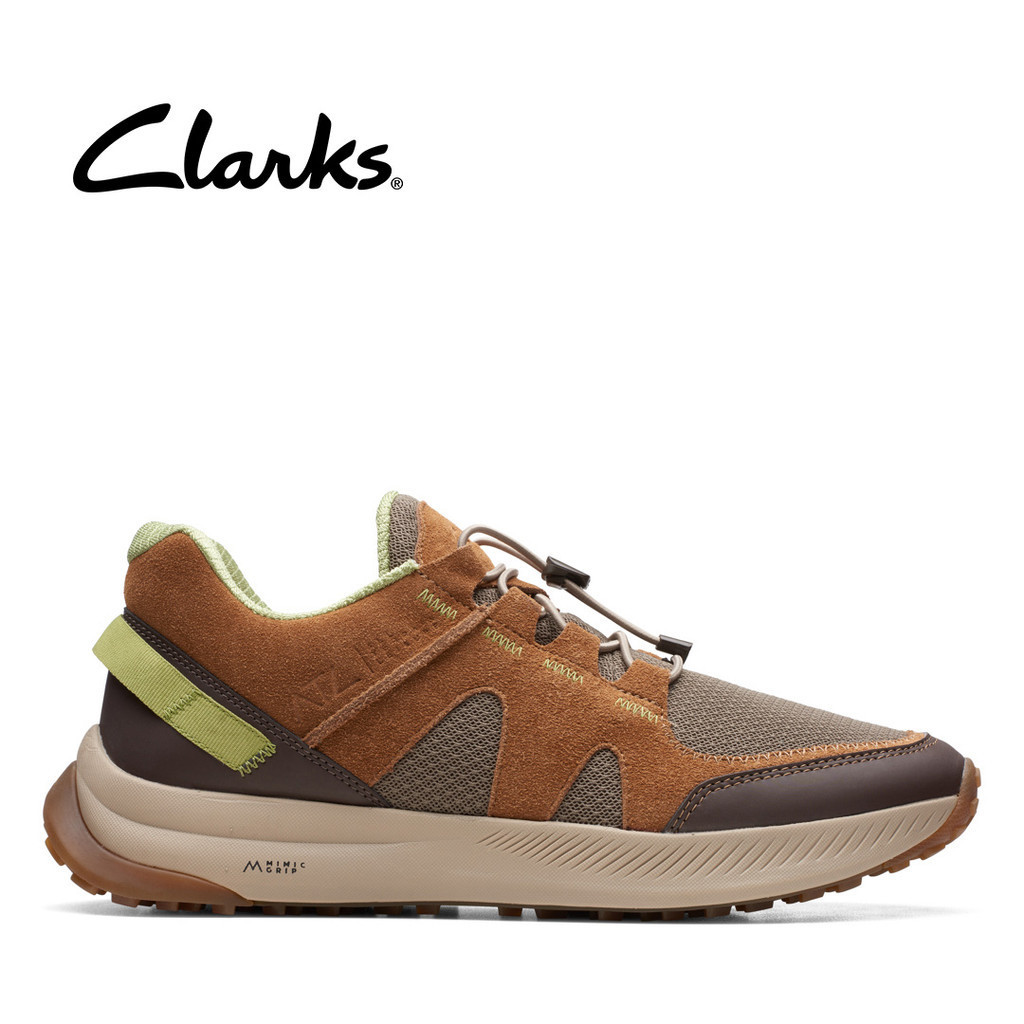 Clarks Mens ATL Trail Walk Sneakers - Brown | Shopee Singapore