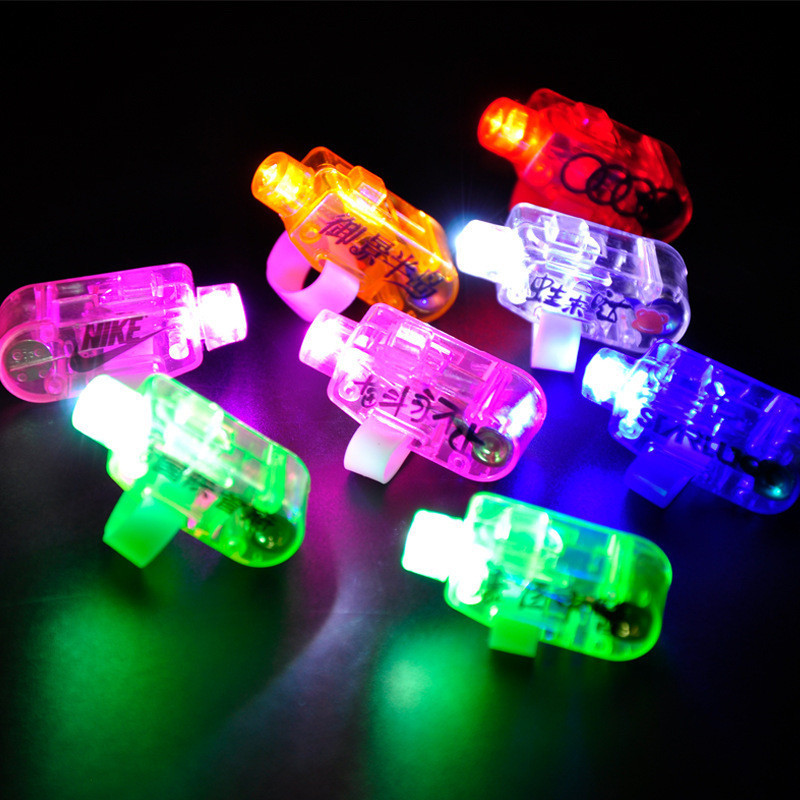 Spot goods Flexible Glowing LED Laser Light Ring, Birthday Party Toy ...