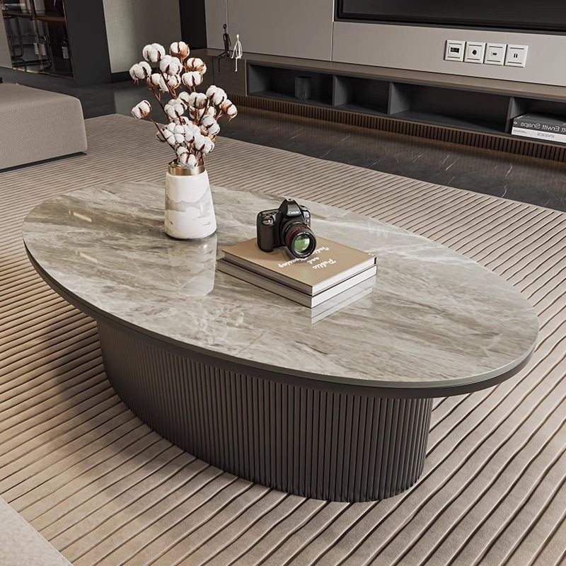 Minimalist rock slab coffee table tea table living room home rock slab ...