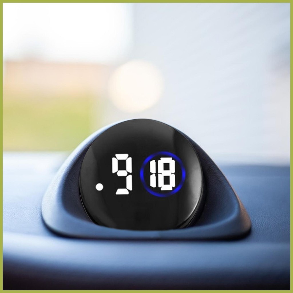 Clock for Car Dashboard Compact Luminous Car Dashboard Clock Waterproof ...