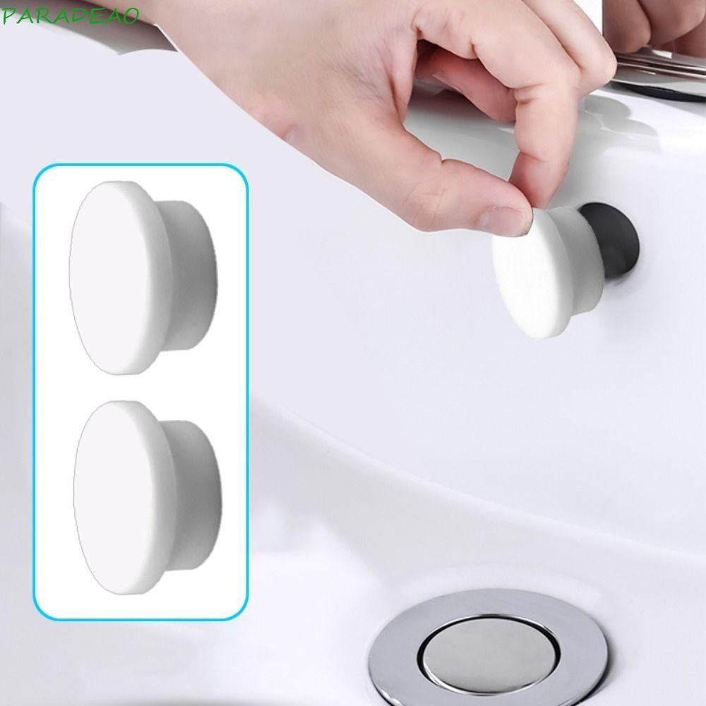 PARADEAO 10pcs Wash Basin Overflow Ring, Drain Seal Sink Hole Overflow ...