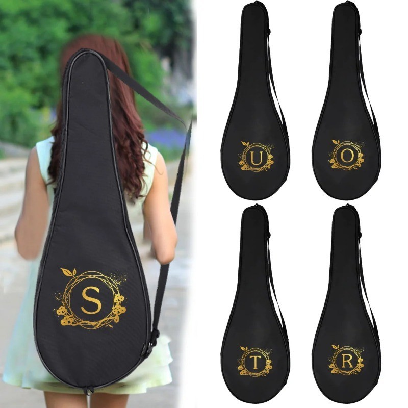 Badminton Racket Bag Cover Racket Bag with Adjustable Shoulder Strap ...