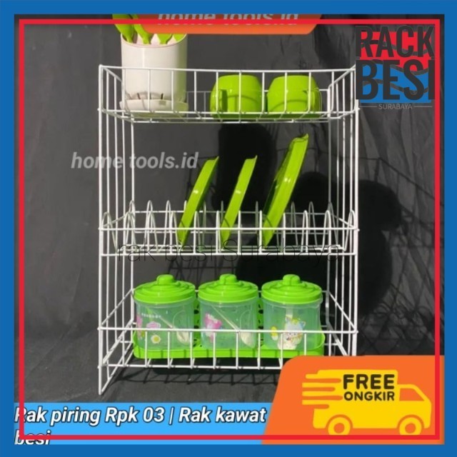 Rpk 03 dish rack/iron rack/sink dish rack/multi-purpose dish rack ...