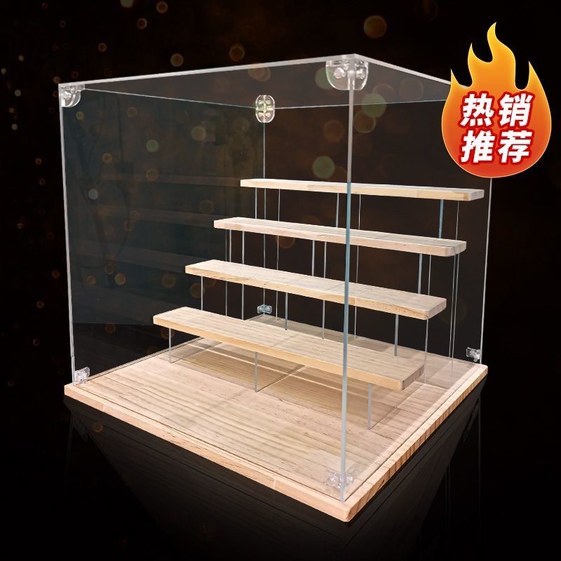 Acrylic Mystery Box Storage Display Stand popmart popmart Figure Ladder ...