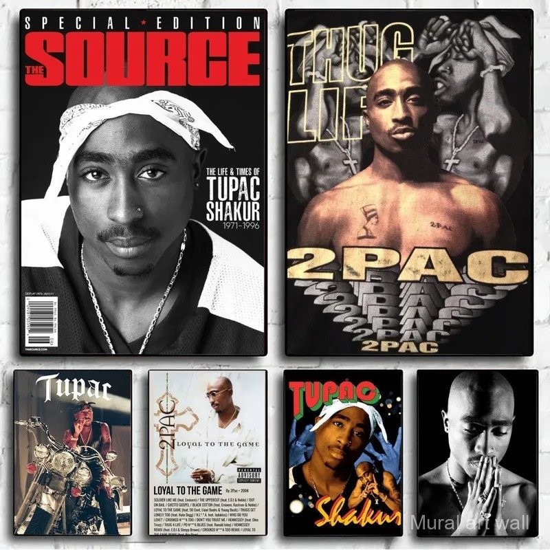 Rip Raper 2pac poster unframed Kraft paper Club Bar Vintage poster wall ...