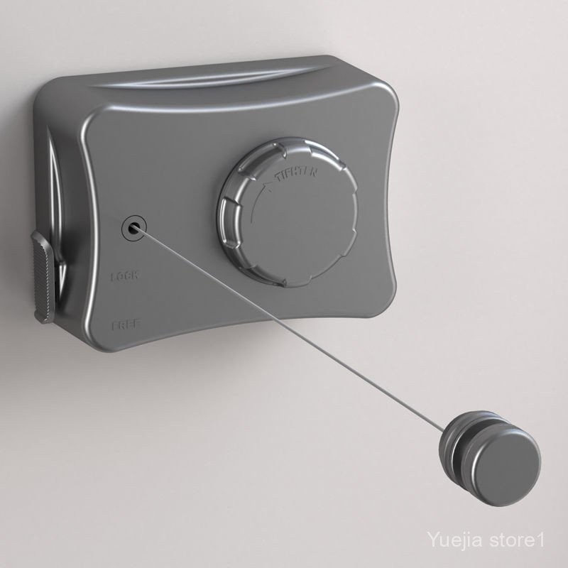 Invisible Clothesline Indoor No-Drill Balcony Invisible Retractable ...