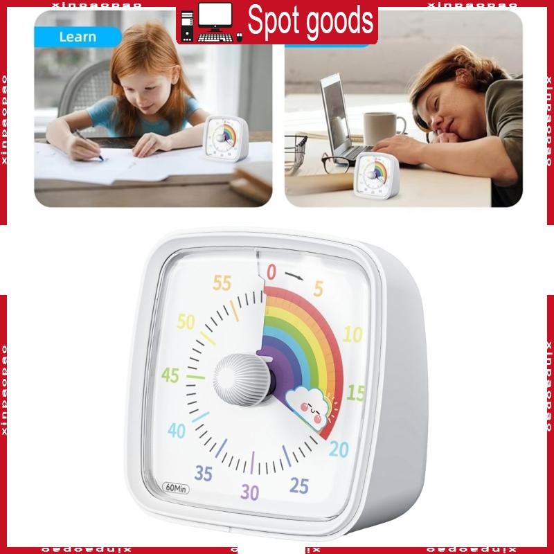 XI Small Visual Timers Educational Timers with Rainbow Face Kid ...