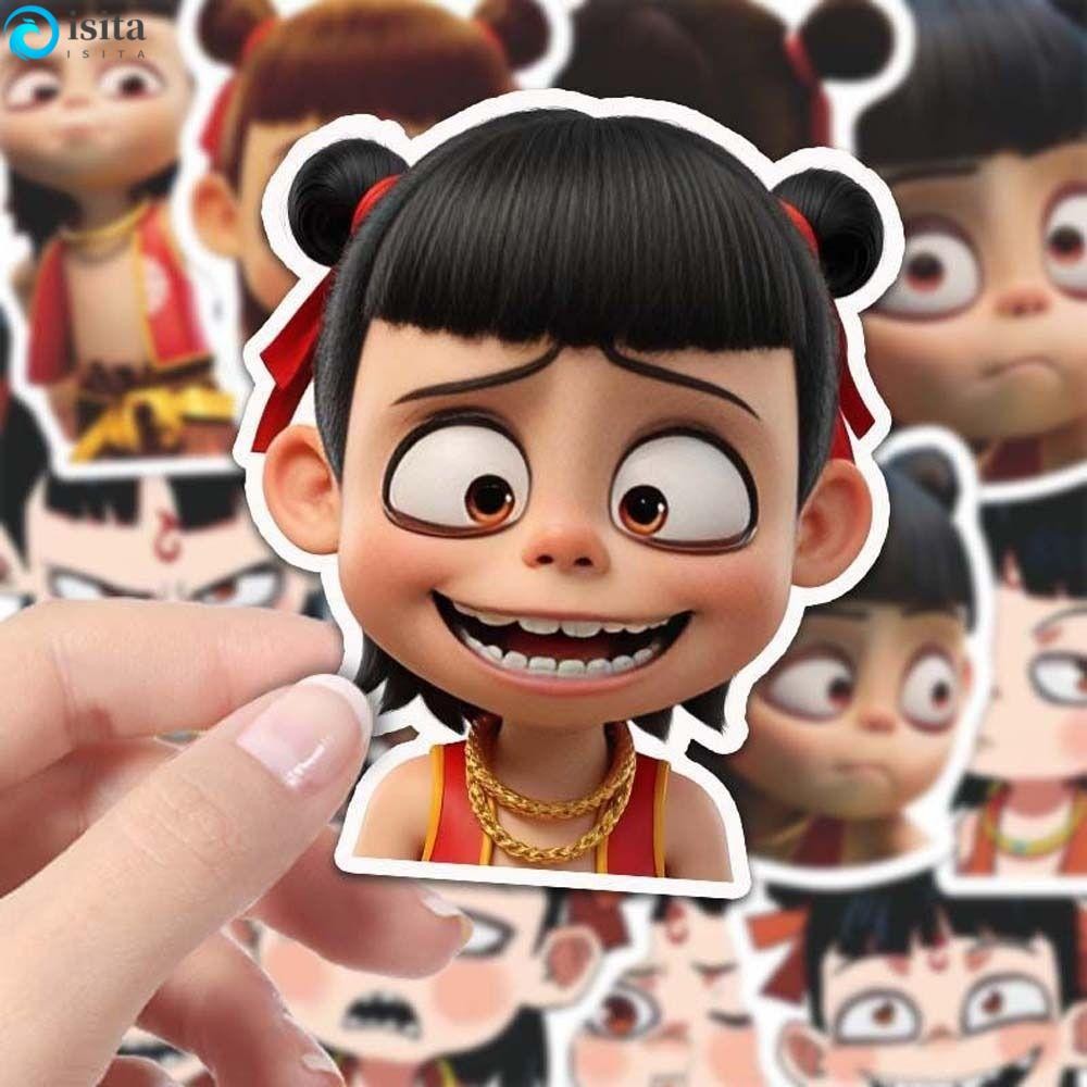 ISITA Ne Zha 2 Stickers, Waterproof Anime Movies Ne Zha 2 Stationery ...
