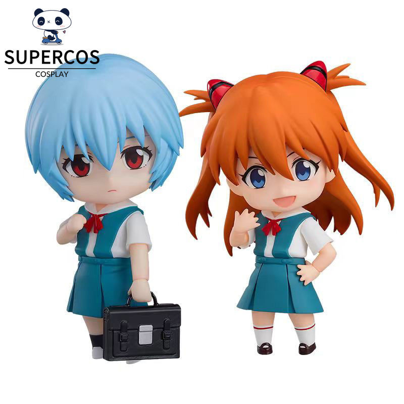 EVA Nendoroid JK Asuka Ayanami Figure Shinji Action Model Cute Doll Toy ...