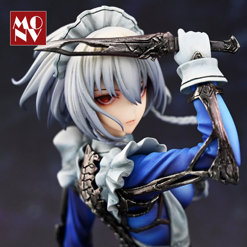 Oriental Project Anime Character Model Izayoi Sakuya Figure Model ...