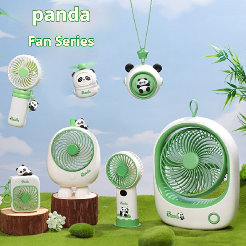 2024 New Style Panda USB Fan Summer Travel Handheld Small Fan Cute Soft ...