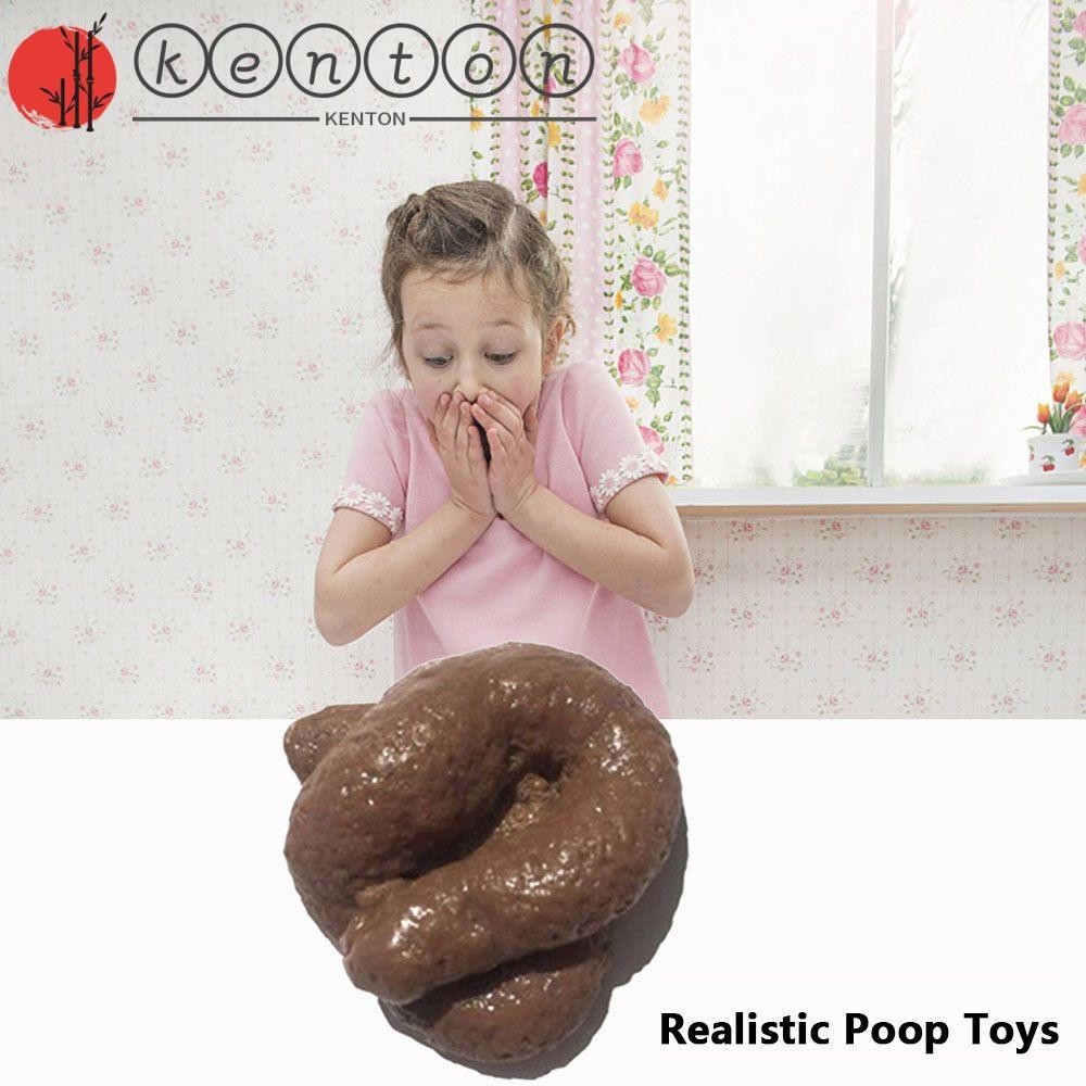 KENTON Realistic Poop Toys Funny Turd Mischief Fake Poop | Shopee Singapore