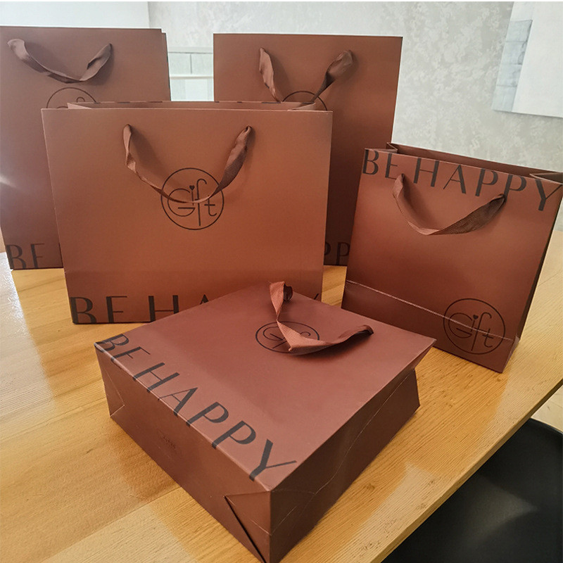 Paper Bag Fancy Pattern for Business, Heavy Duty Paper Bag for Gift ...