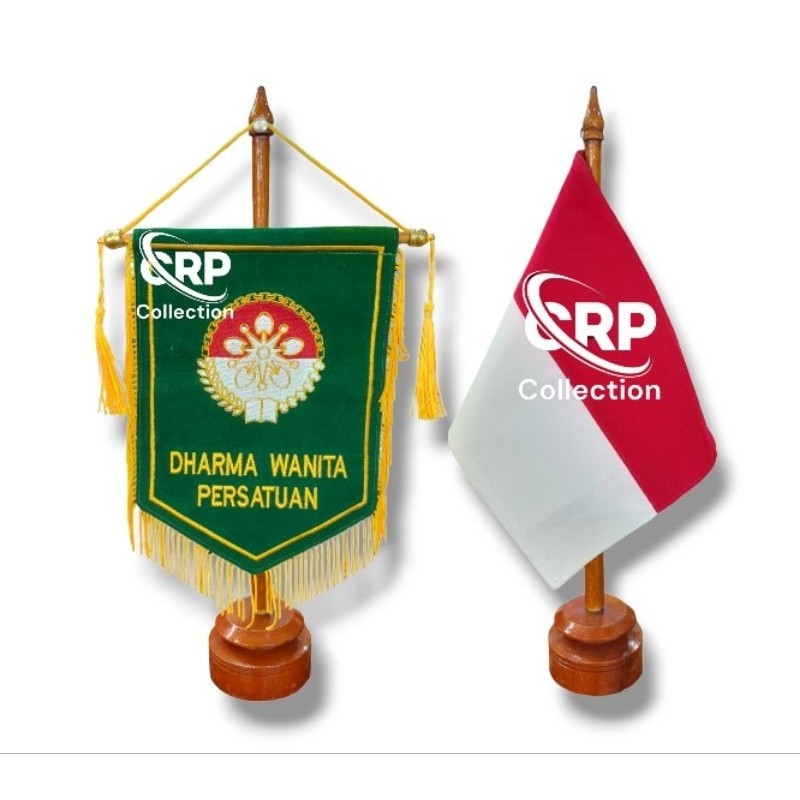 MERAH PUTIH Vandel Dharma Women's 2-story Table Flag+Red And White ...