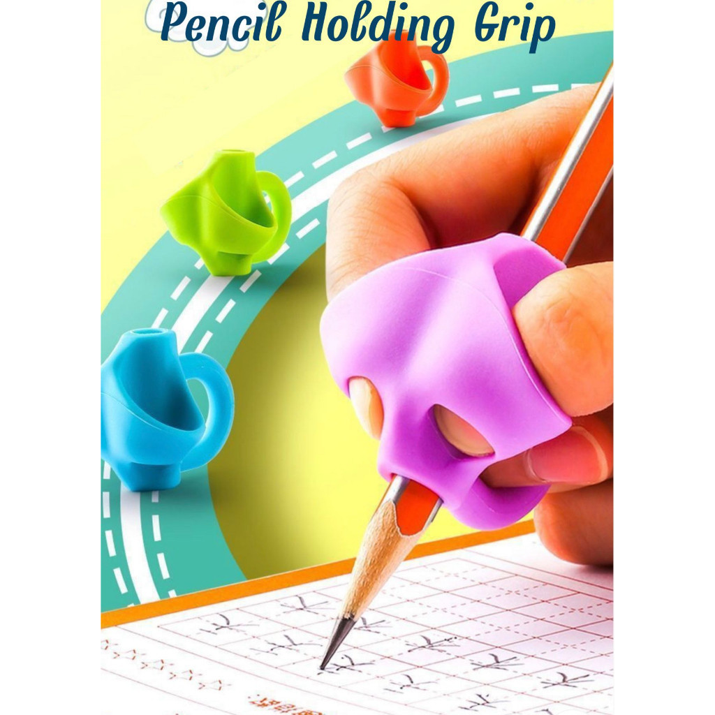 [SG STOCK]Kids Writing Essential Three Finger Pencil Holding Grip ...