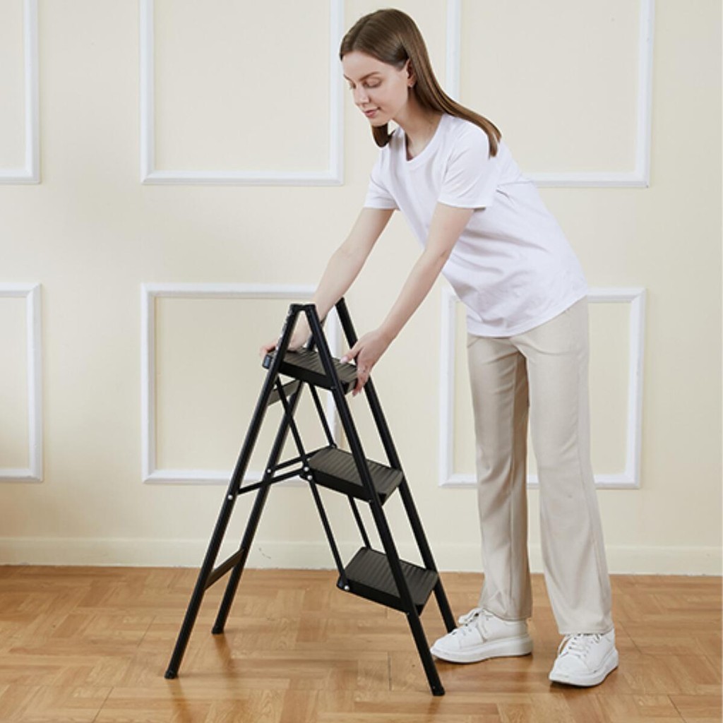 [Sg Seller] Ladder Foldable Step Ladder Step 3 Ladder Foldable ...