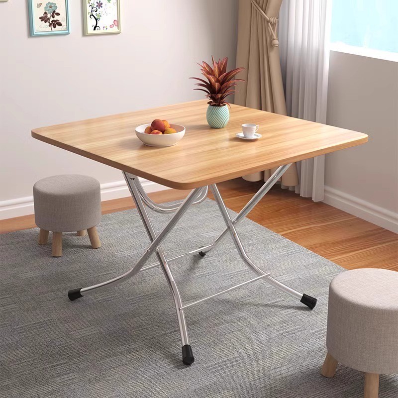 Foldable Table Folding Table Household Small Household Dining Table ...