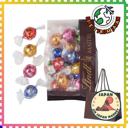 Lindt Lindt Chocolate Lindor 9 Types Assortment Standard Flavors 18 ...