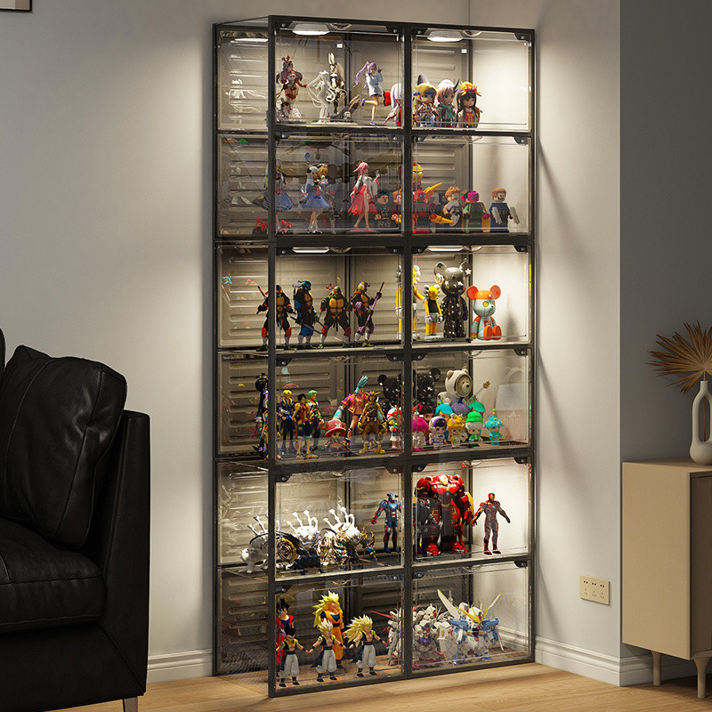[3999People Collection]Display Cabinet for Figurines Lego Model ...