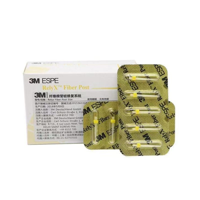 3M ESPE Root Canal Fiber Posts Fiber Root Canal Posts Repair System 10 ...