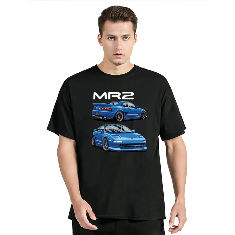 2024 MR2 SW20 JDM Car T-Shirt Men T Shirt Funny Tees Graphic Men's ...