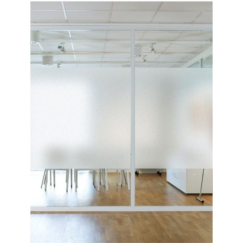 Office Glass Frosted Film Conference Room Partition Door Bathroom ...