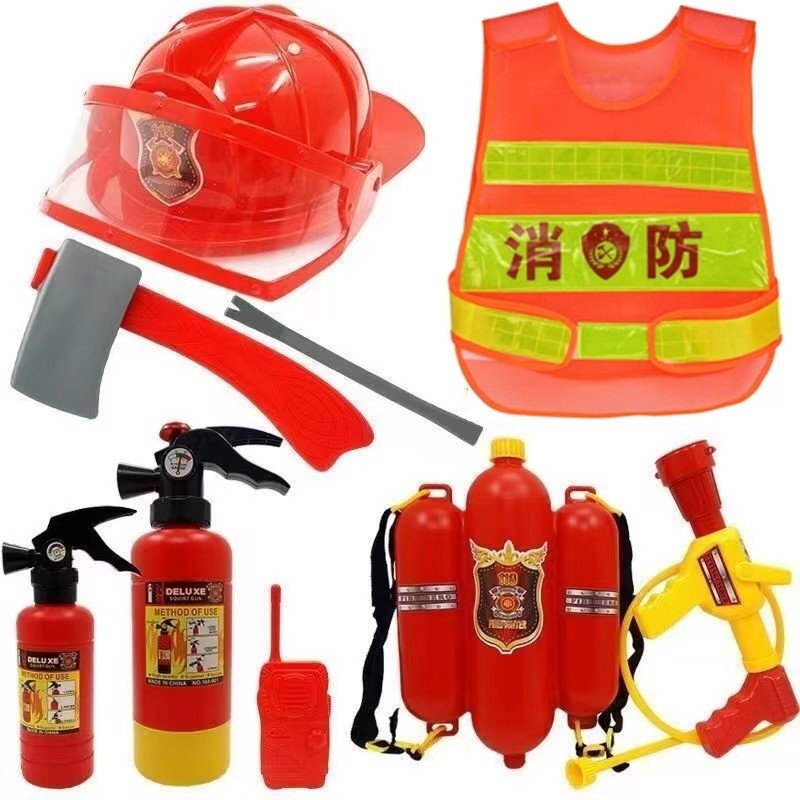 Shopee Official[Shop Hot Sale]Firefighter Children's Firefighting Toy ...