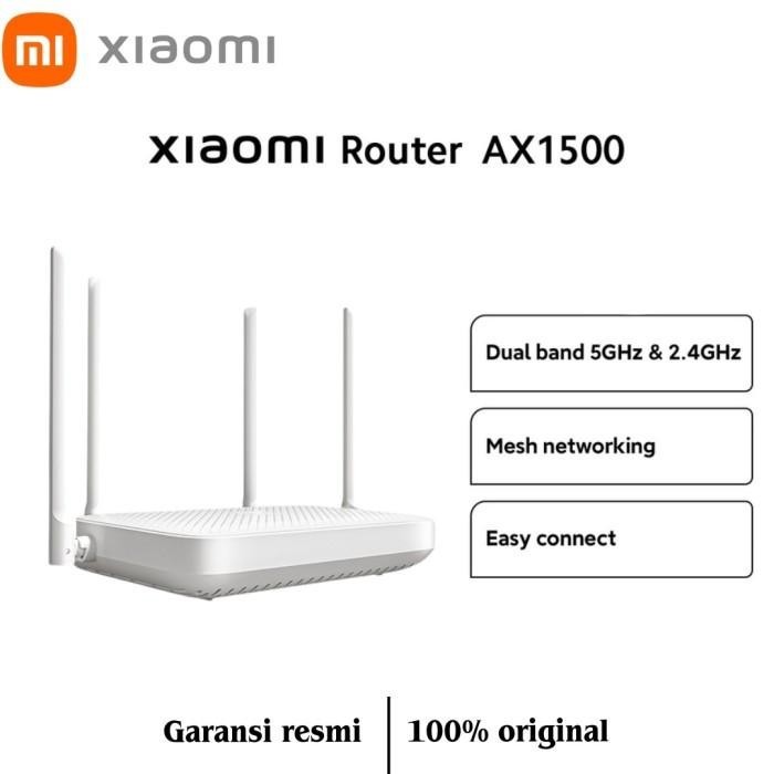 Xiaomi router AX1500 / Mi router | Wifi 6 - 1500 Mbps | Mesh System |5 ...