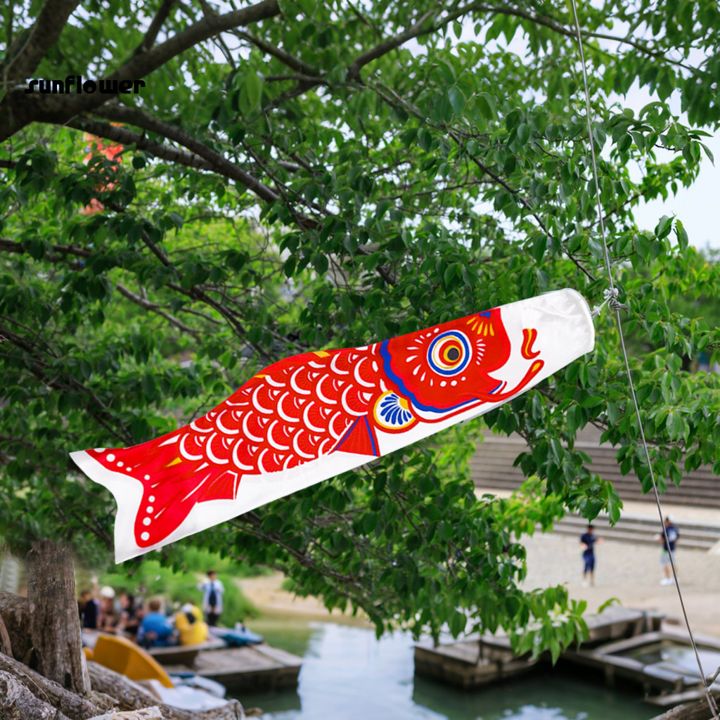 SF_ Garden Decoration Windsock Colorful Windsock Decoration Japanese ...