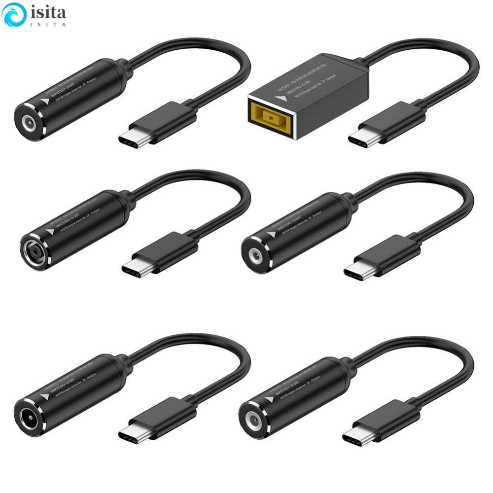 ISITA DC To Type-C Charging Cable, DC Input 5/9/20V Type-C To DC Jack ...