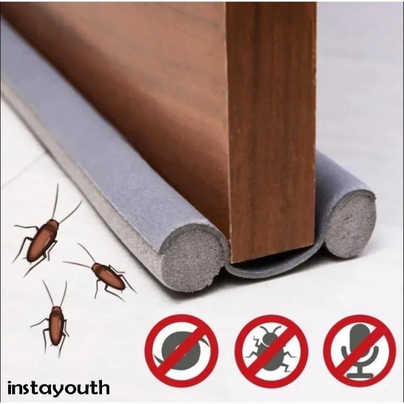 Flexible Door Bottom Sealing Strip Sound Proof Noise Reduction Under ...