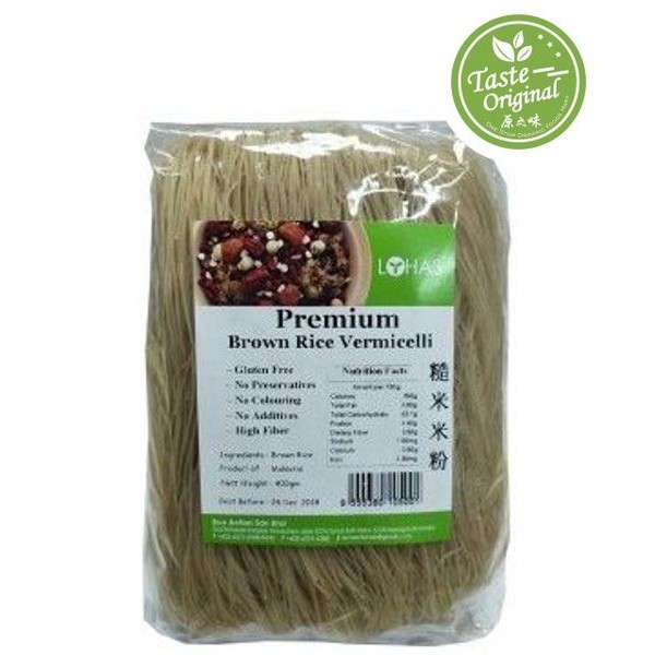 Lohas Adan Black Rice Vermicelli 300g | Shopee Singapore