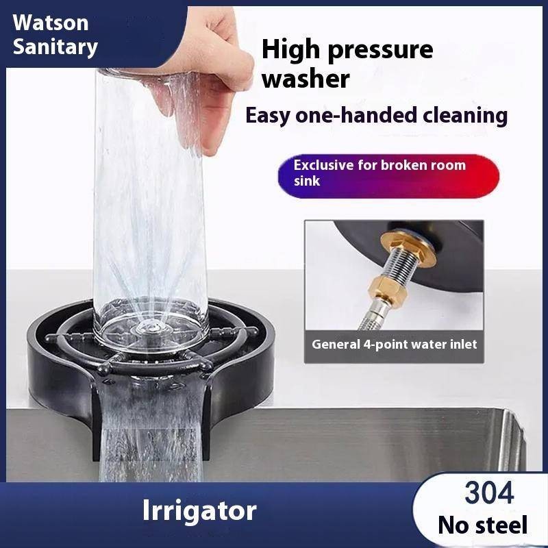 Watson Bathroom~Cup Washer Sink High-pressure Stainless Steel Washer ...