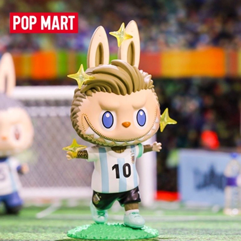 PopMart Genuine Labubu Argentina Football World Cup Blind Box Set Messi ...