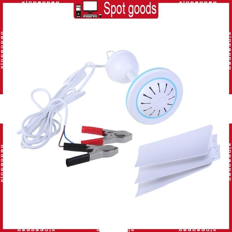 XI Portable Ceiling Fan 20inch 12V Mini Hanging Ceiling Fan with ...