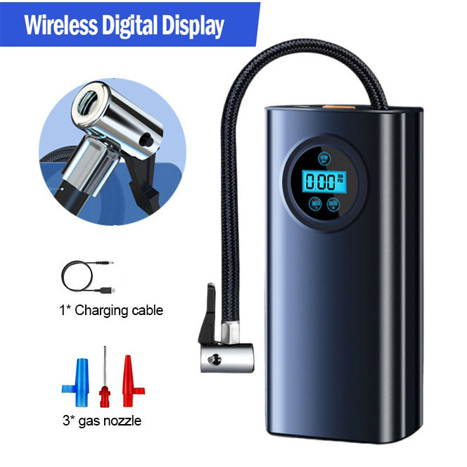 Cordless Air Pump Air Compressor Portable Air Pump Tire Pam Tayar ...
