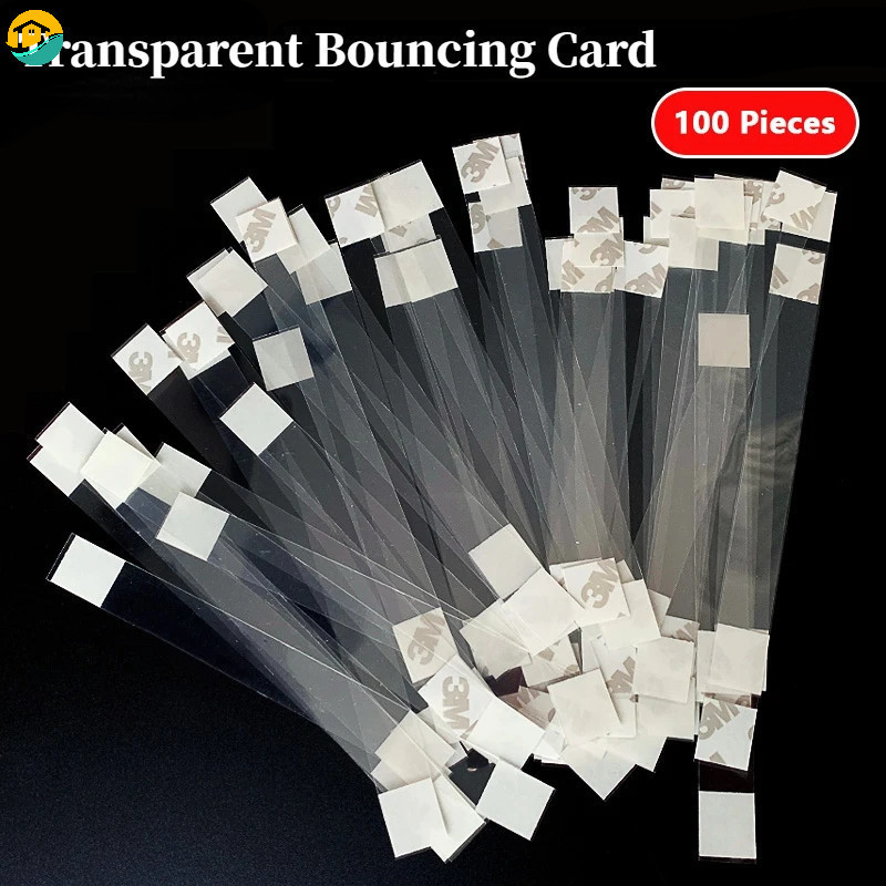 100Pcs Pop Advertising Sign Holder Shelf Label Adhesive Strip ...