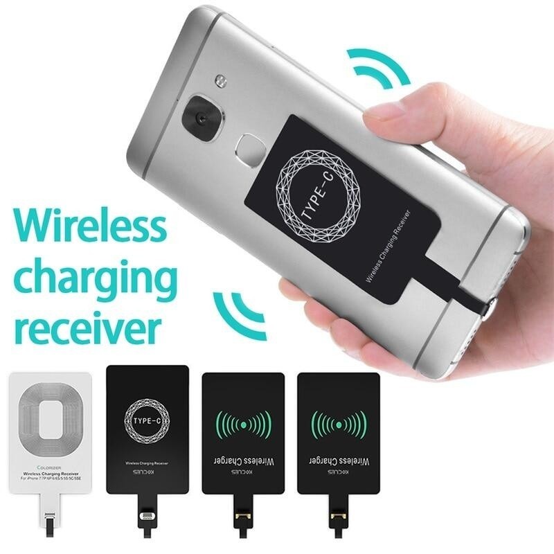 Local QI Wireless Charger Receiver Pad Kit For Androidn Micro USB Phone ...