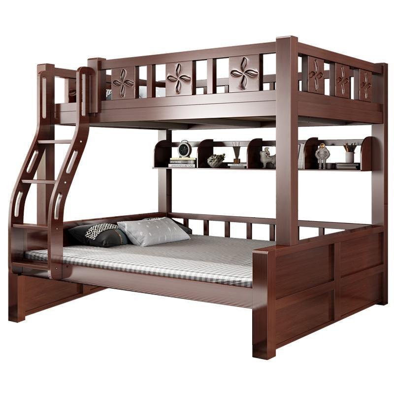 Solid Wood Chinese Bunk Bed M Big Bed Adult Bunk Bed Adult Bunk Bed ...