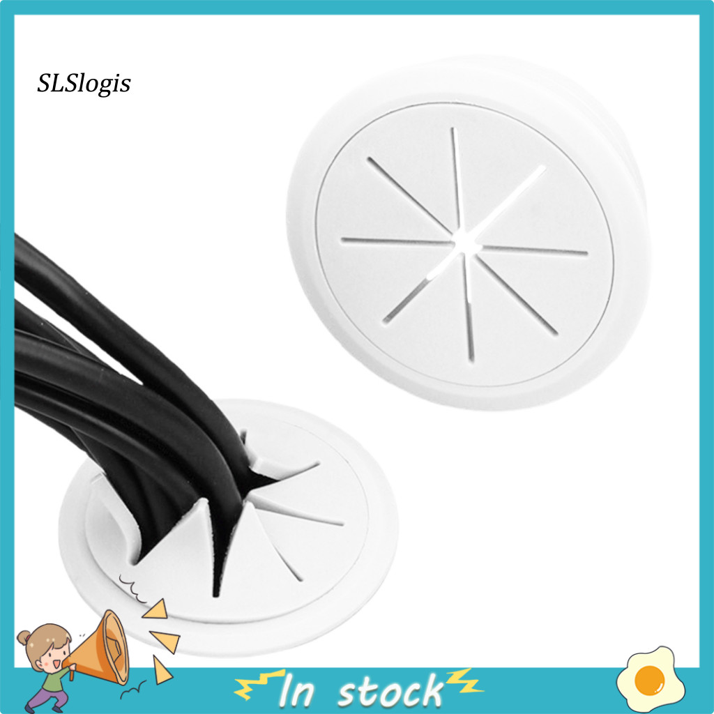 SLS_ Desktop Grommet Office Cable Management Office Desk Cable Grommets ...