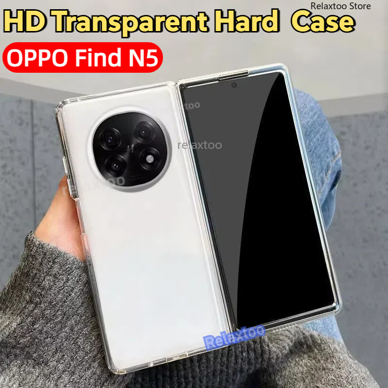 Oppo FindN5 5G HD Transparent Casing for Oppo Find N5 FindN5 Fold 5G ...
