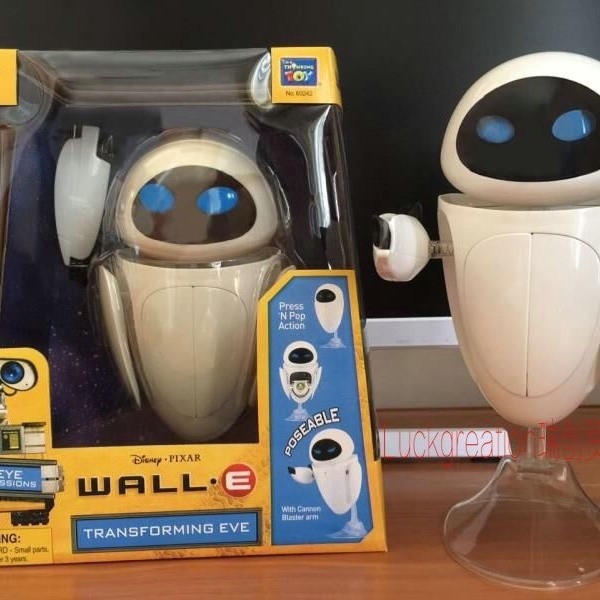 WALL-E Wall-E Robot Total Mobilization Eva Couple 6CM Vintage Car ...