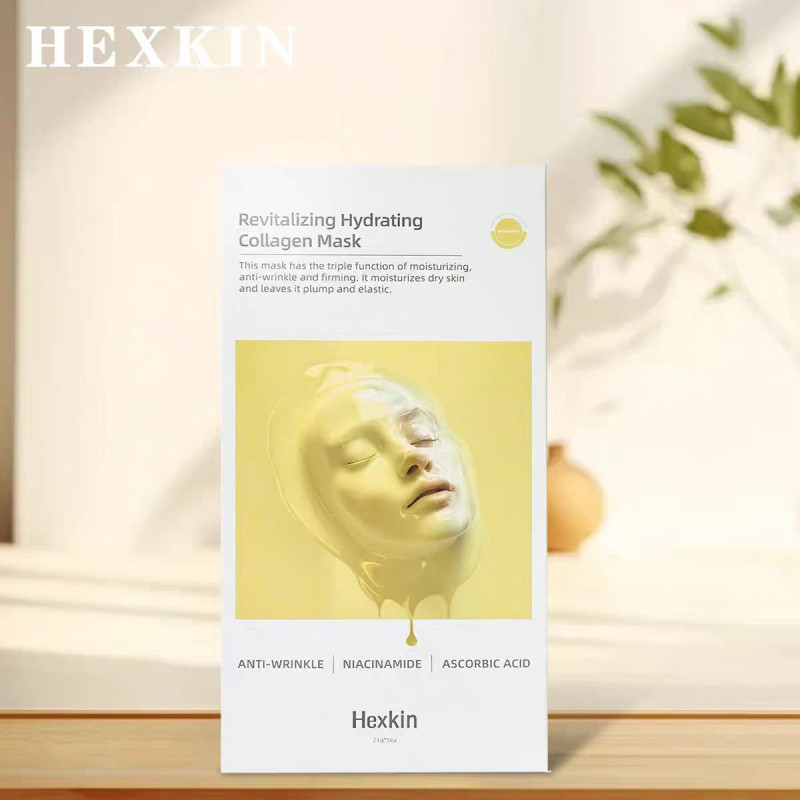 HEXKIN Revitalizing Collagen Mask赫诗琴赋颜水润胶原蛋白面膜 HEXKIN Children'S Face ...
