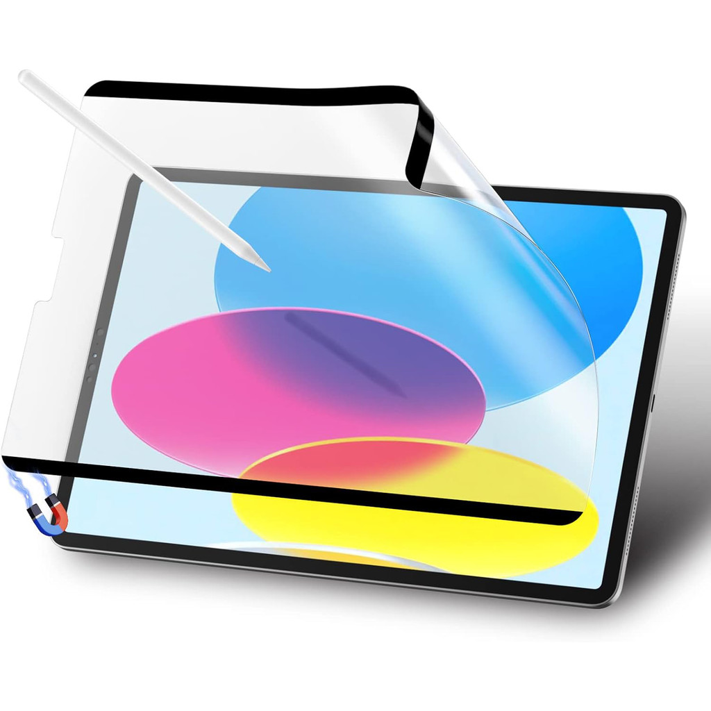 Paper Feel Reusable Magnetic Screen Protector For iPad (2025) 11th Gen ...