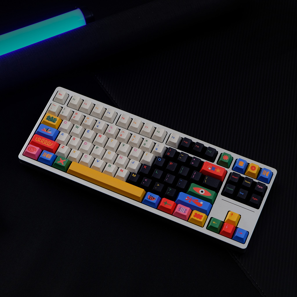 GMK CYL Motif Keycaps Cherry profile PBT custom keycaps set for ...