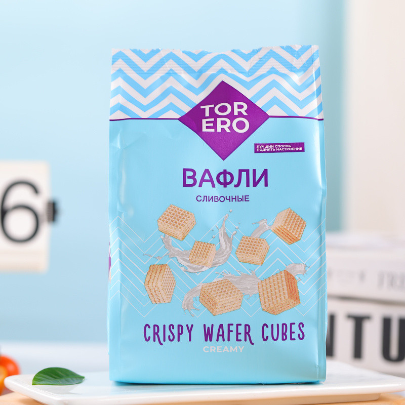 Crispy Multi-Flavor Lotus Biscuits Wafer Russia Chocolate Import Brand ...