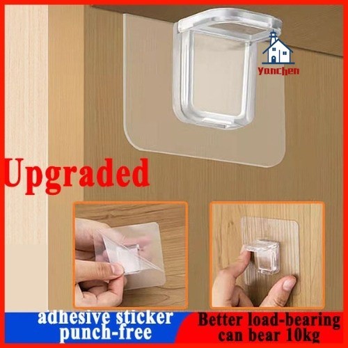 Adhesive Wall Shelf Bracket,Clapboard Hook,Layered Partition Bracket ...