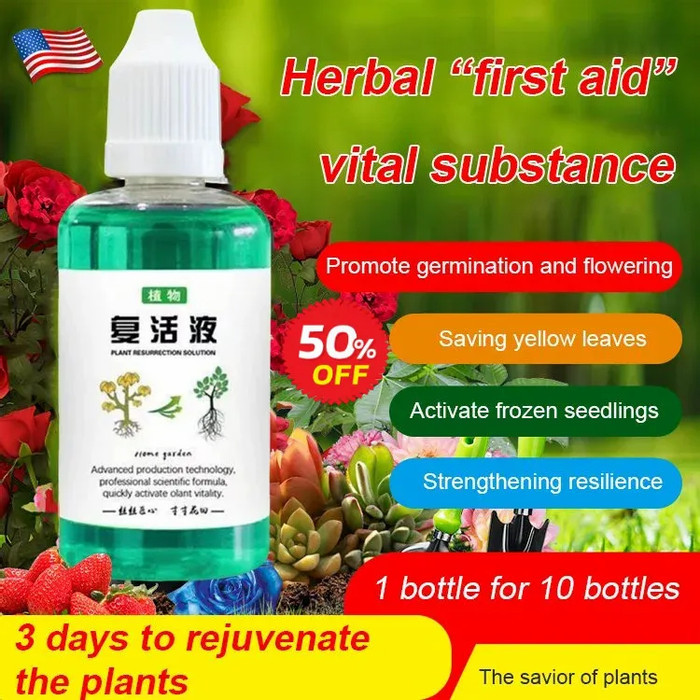 🚚24h Shipping🚚Universal Plant and Flower Rejuvenation Liquid /Plant ...